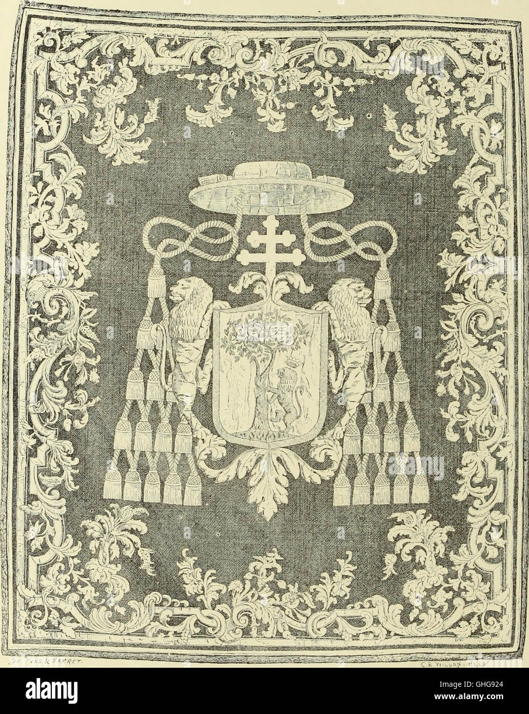 This 1890 collection features a variety of models for tapestries ...