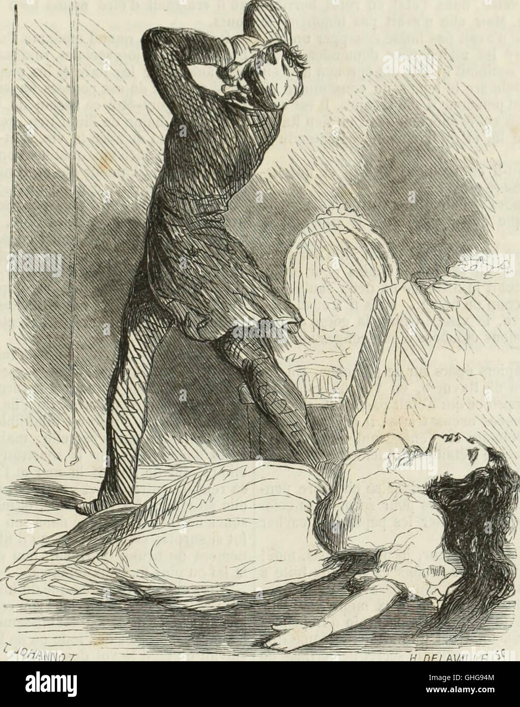 This 1852 edition of George Sand's works features illustrated texts of ...