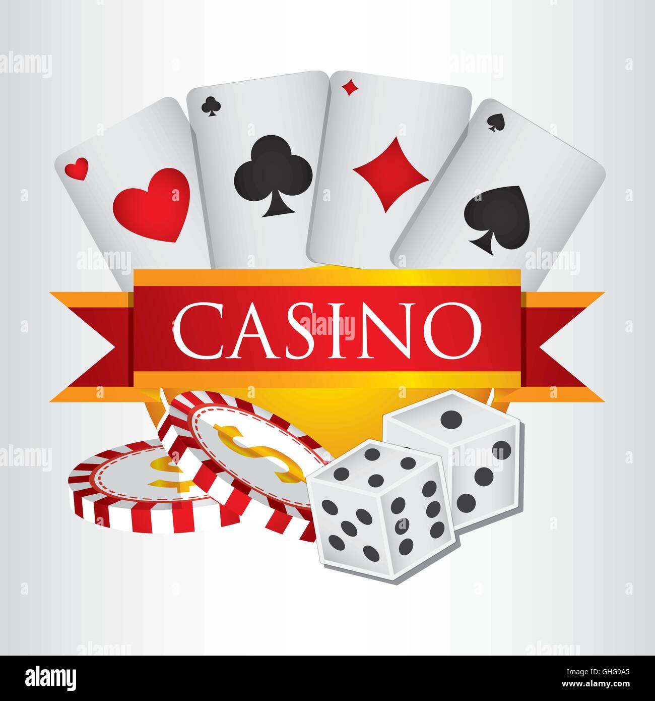 Set red game dices Stock Vector Images - Alamy