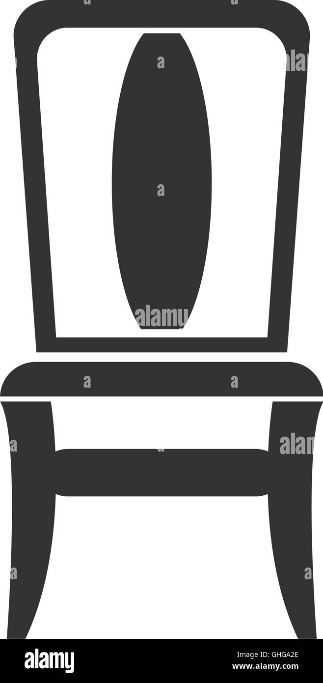 single chair icon Stock Vector Image & Art - Alamy