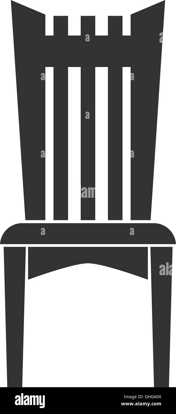 single outdoor chair icon Stock Vector Image & Art - Alamy