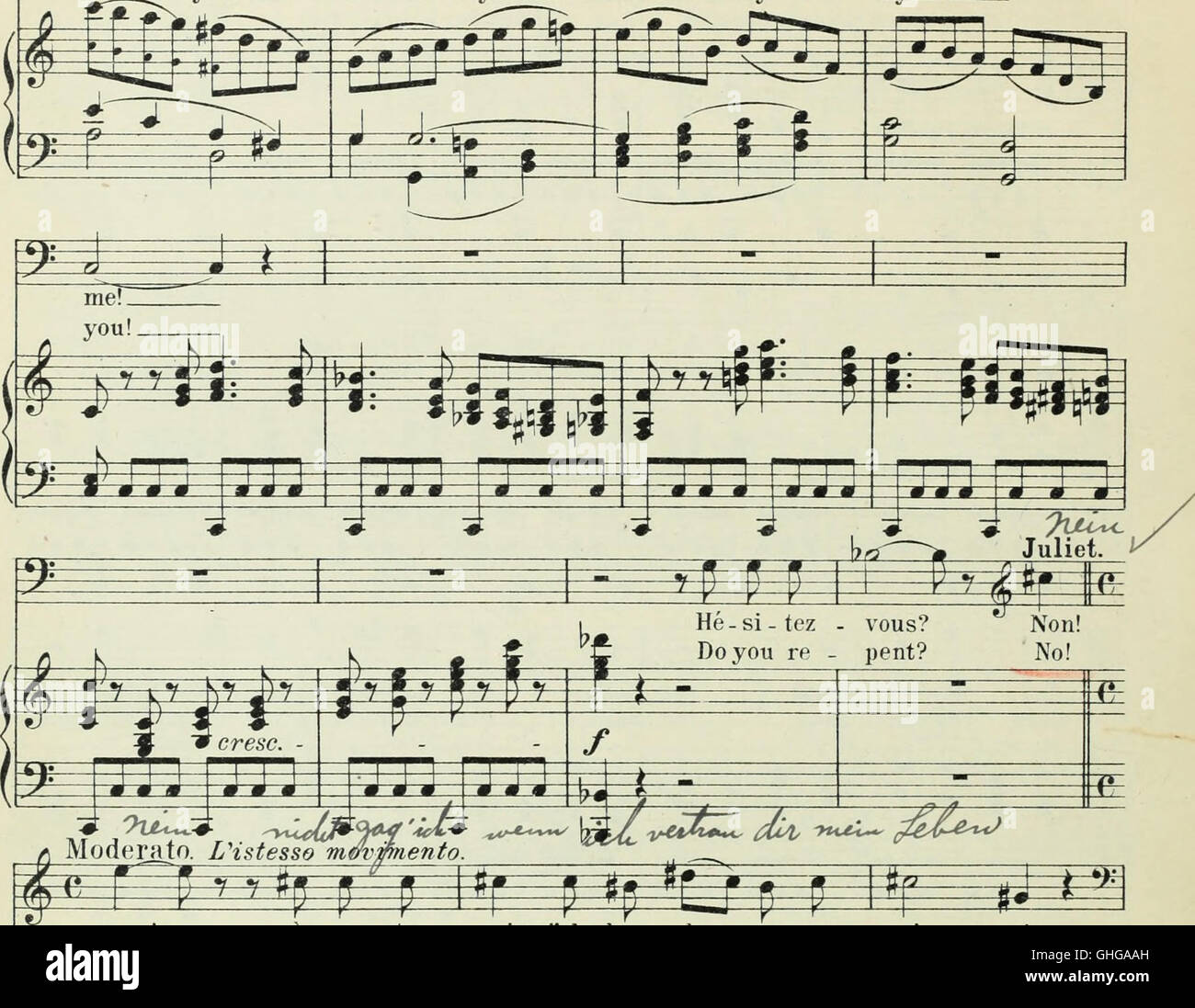 This 1897 opera adaptation of Shakespeare’s *Romeo and Juliet* consists ...