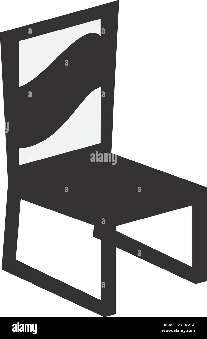 single chair icon Stock Vector Image & Art - Alamy