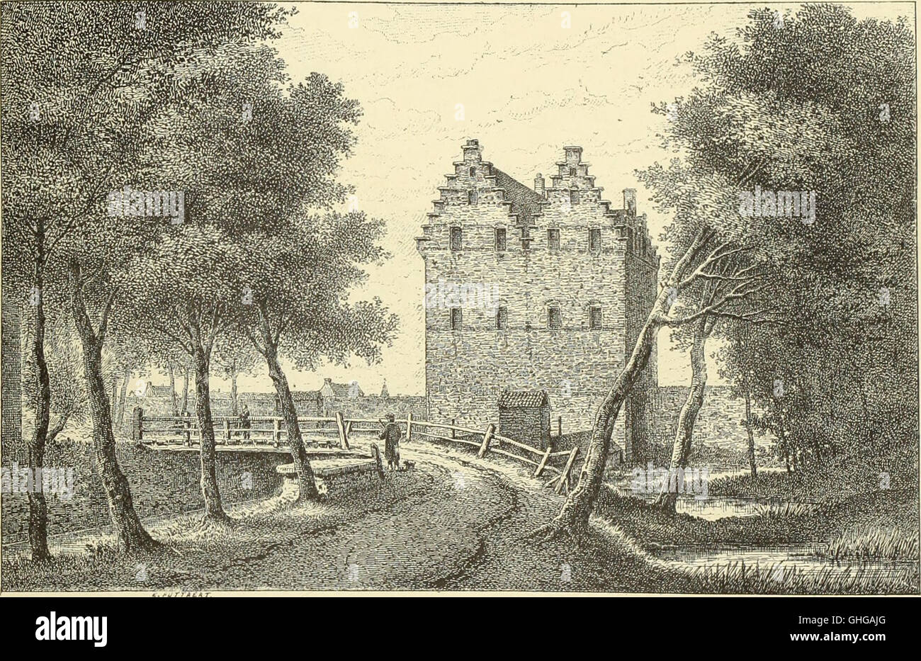 This 1884 work offers a historical account of Brussels, Belgium ...
