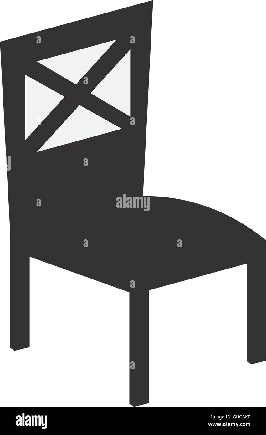 single chair icon Stock Vector Image & Art - Alamy