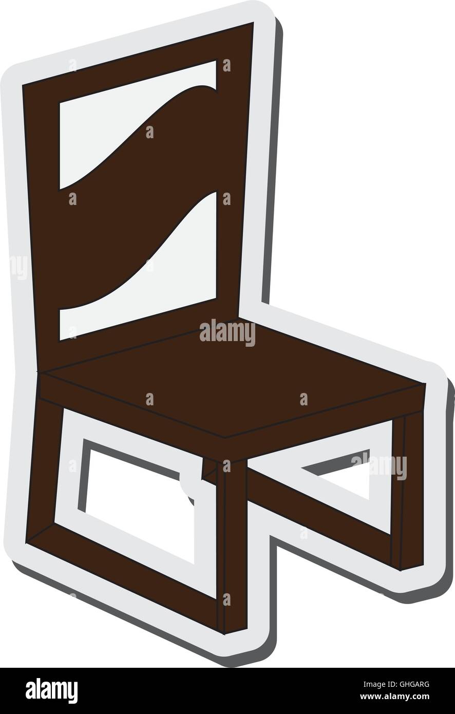 single chair icon Stock Vector Image & Art - Alamy