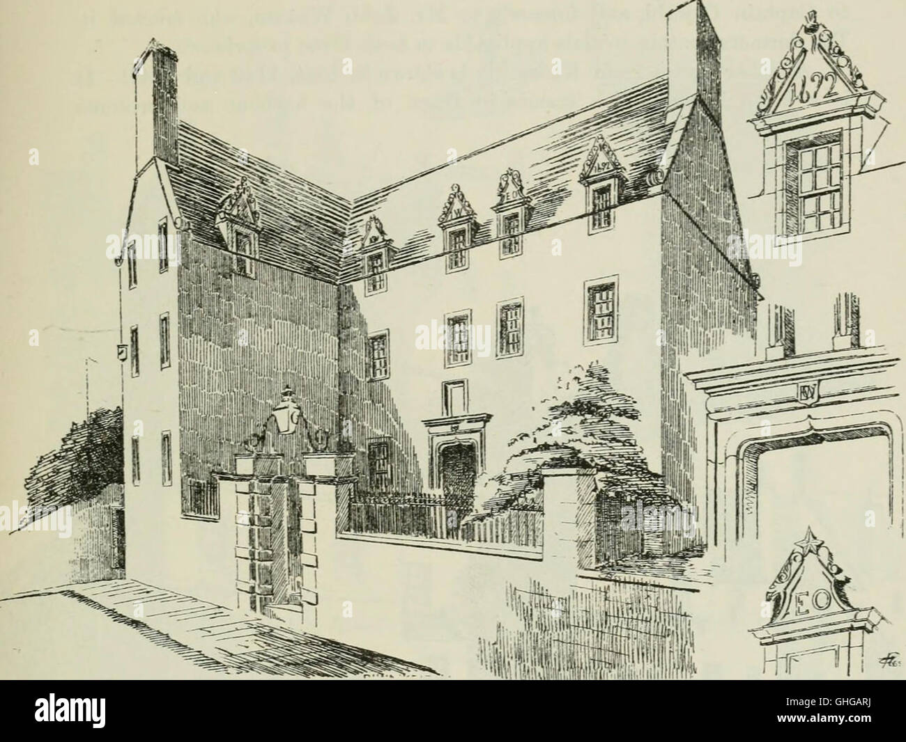 This 1887 work explores the architectural evolution of Scotland ...