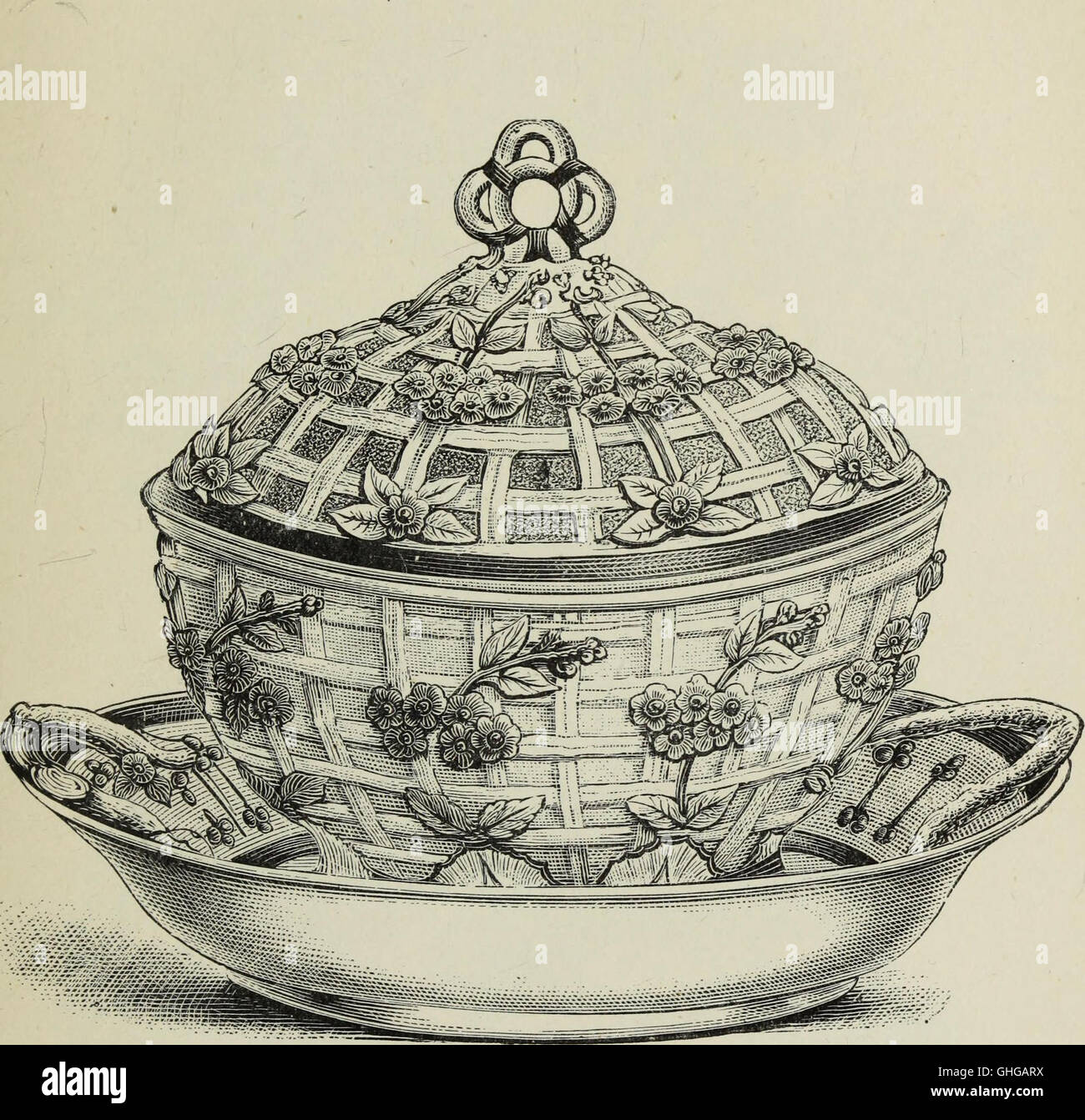 A 1894 handbook documenting English porcelain from the 18th century ...