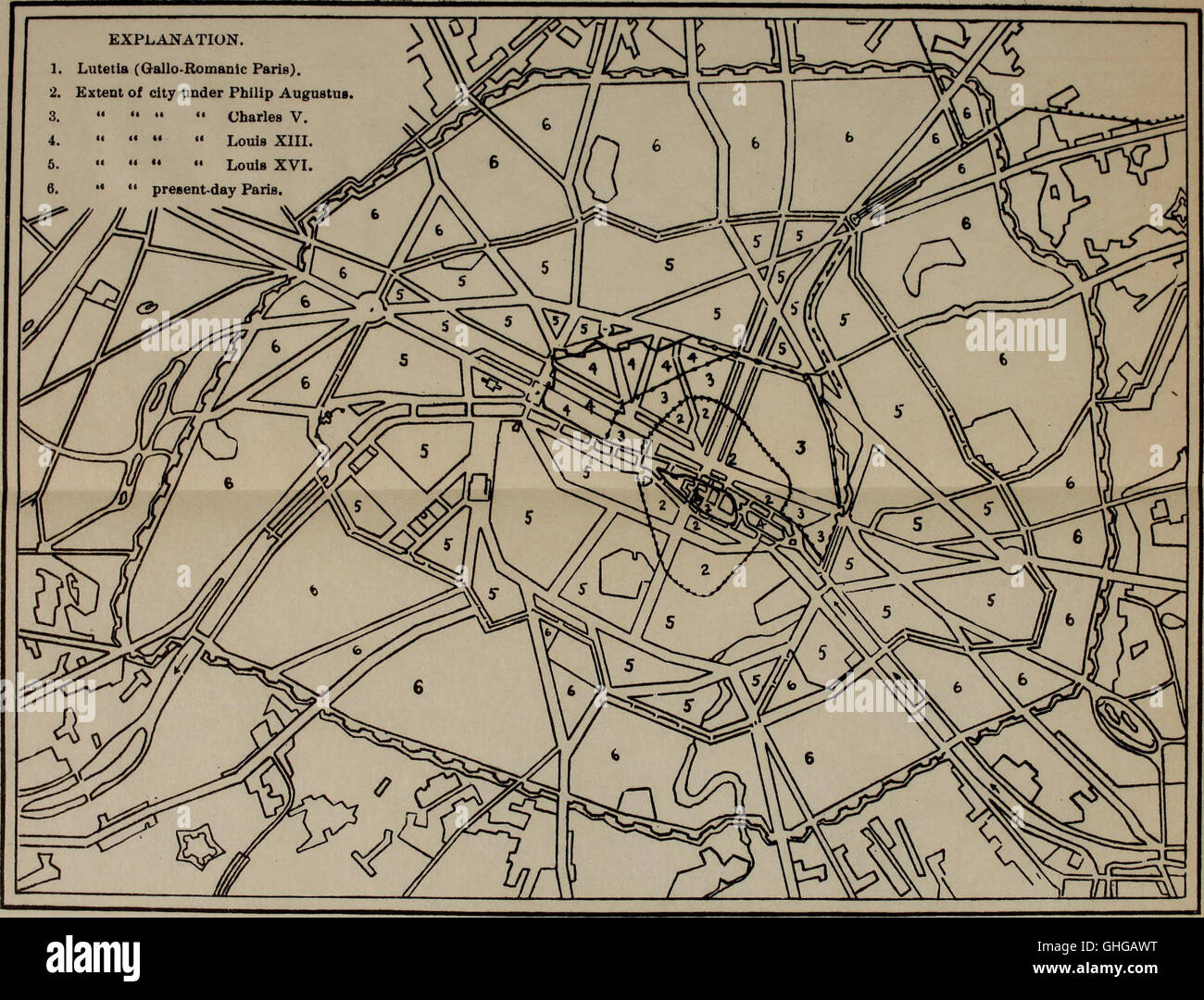 This 1913 work covers the history of Paris over two thousand years ...