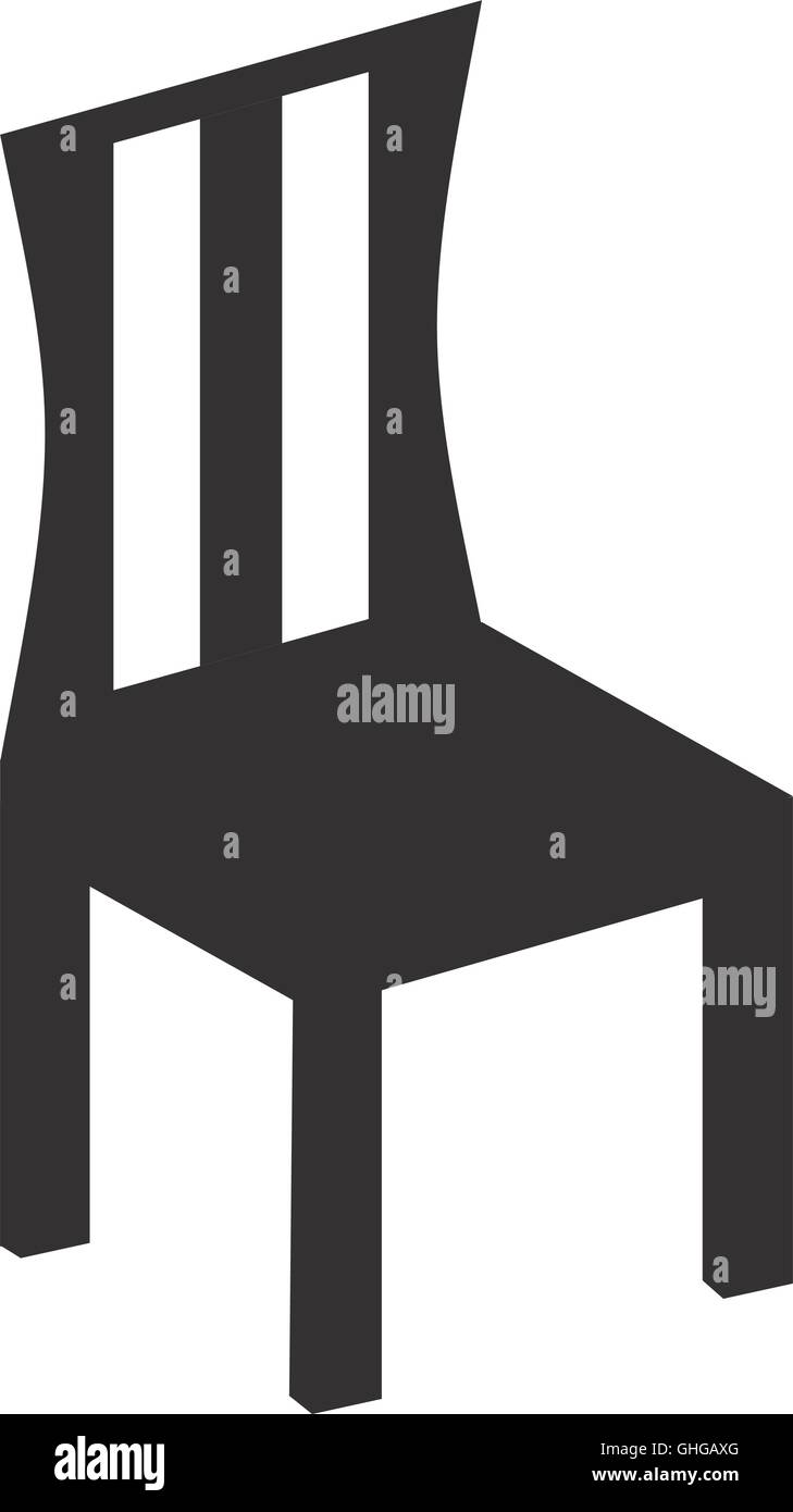 single chair icon Stock Vector Image & Art - Alamy