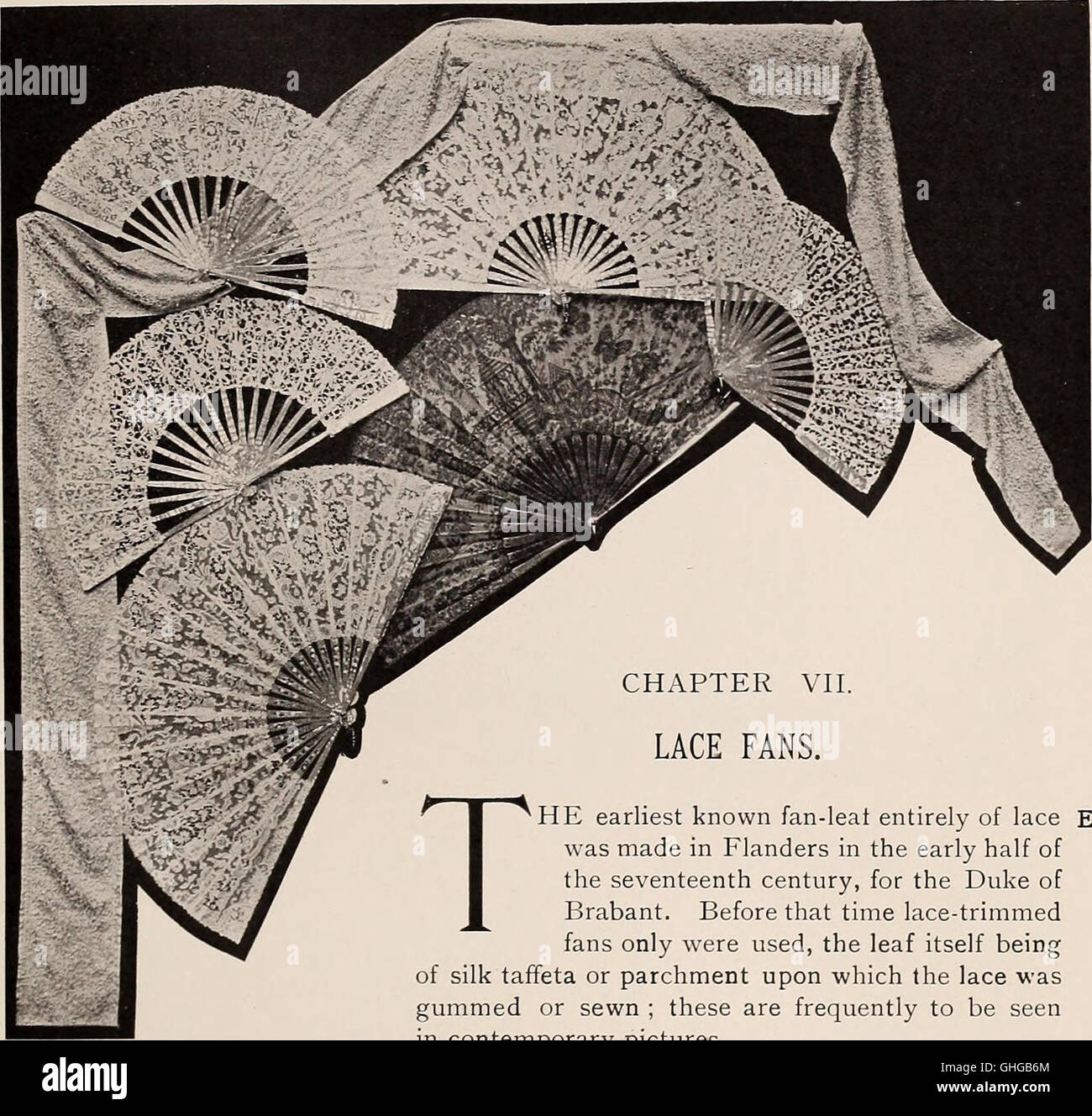 This 1900 work traces the history of hand-made lace, exploring its ...