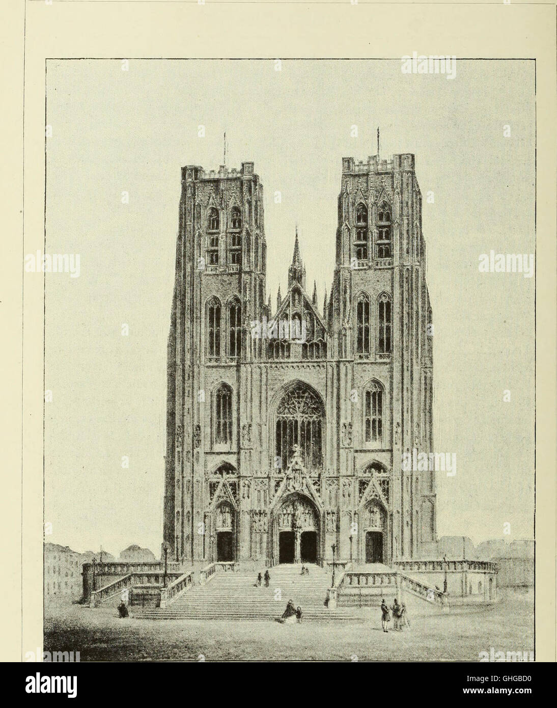 This 1884 work explores the history and evolution of Brussels ...