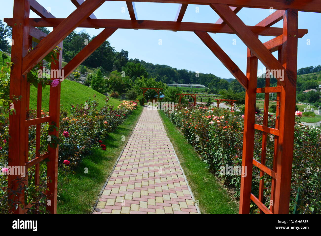 Floral Walkway High Resolution Stock Photography and Images - Alamy