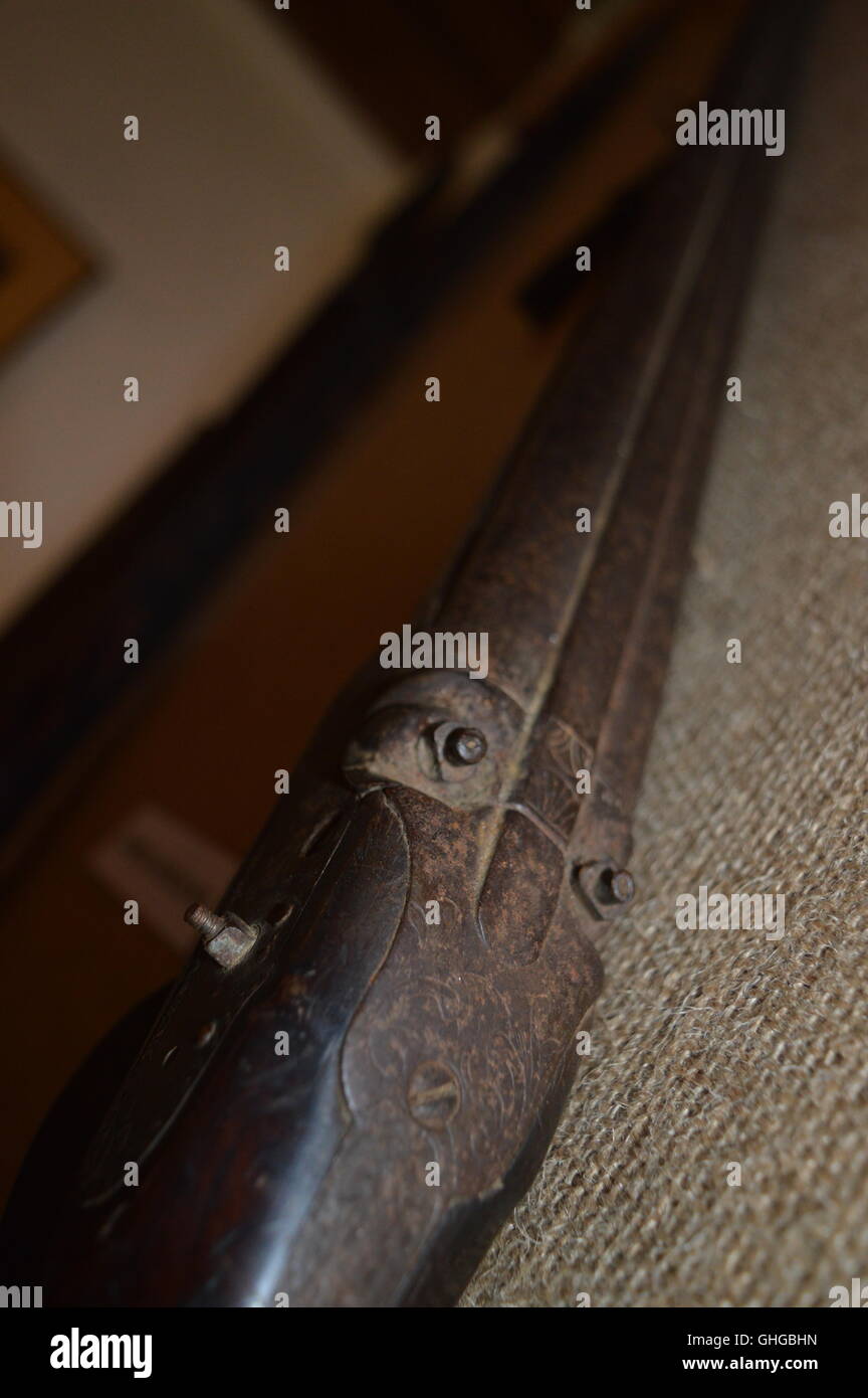 Old rusty weapon Stock Photo - Alamy