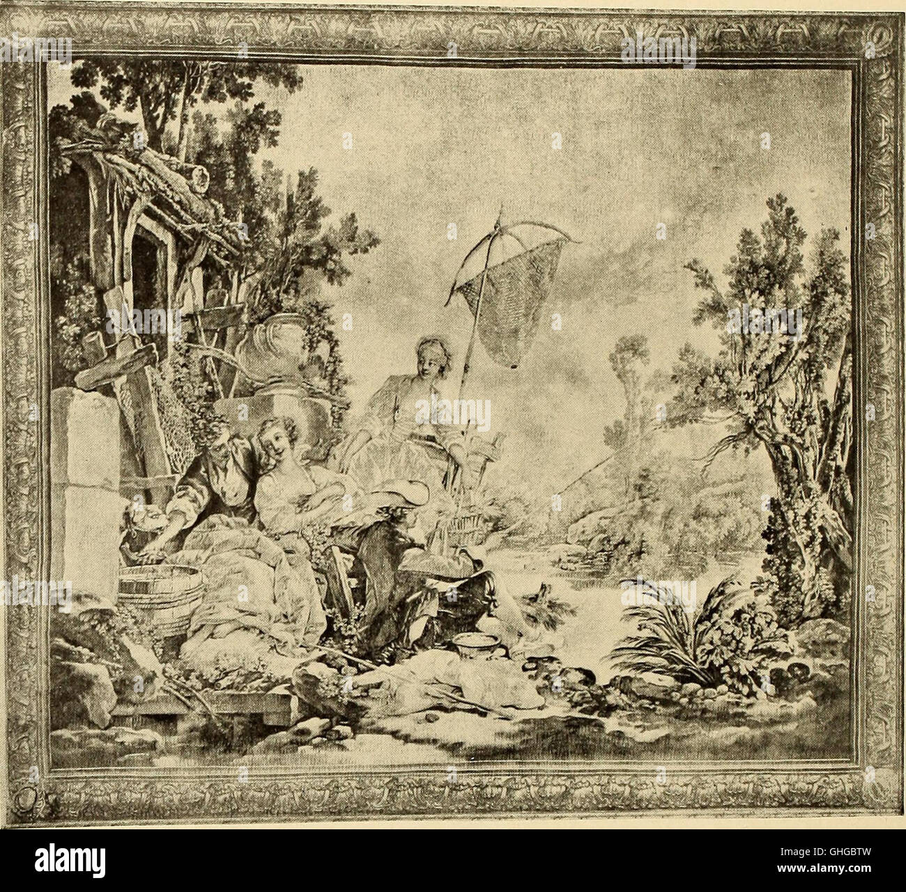 'Decorative Textiles' is an illustrated guide showcasing various types ...