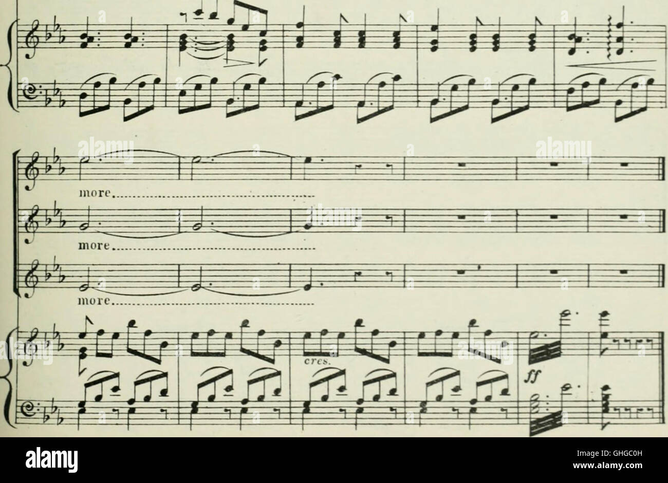 The 1880 English version of the comic opera 'Falka' by Leterrier and ...