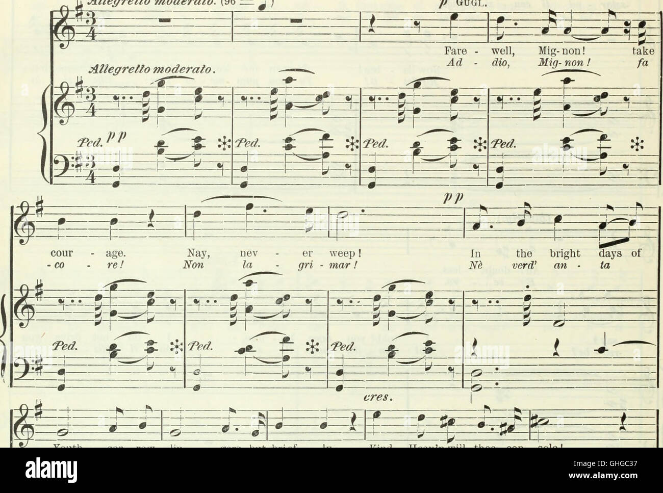 Opera mignon hi-res stock photography and images - Alamy