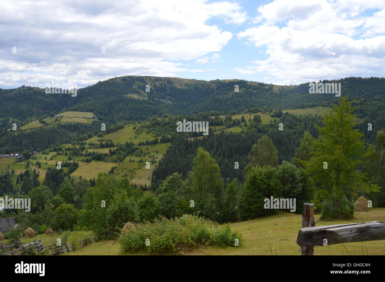 View from the top of haystacks hi-res stock photography and images - Alamy