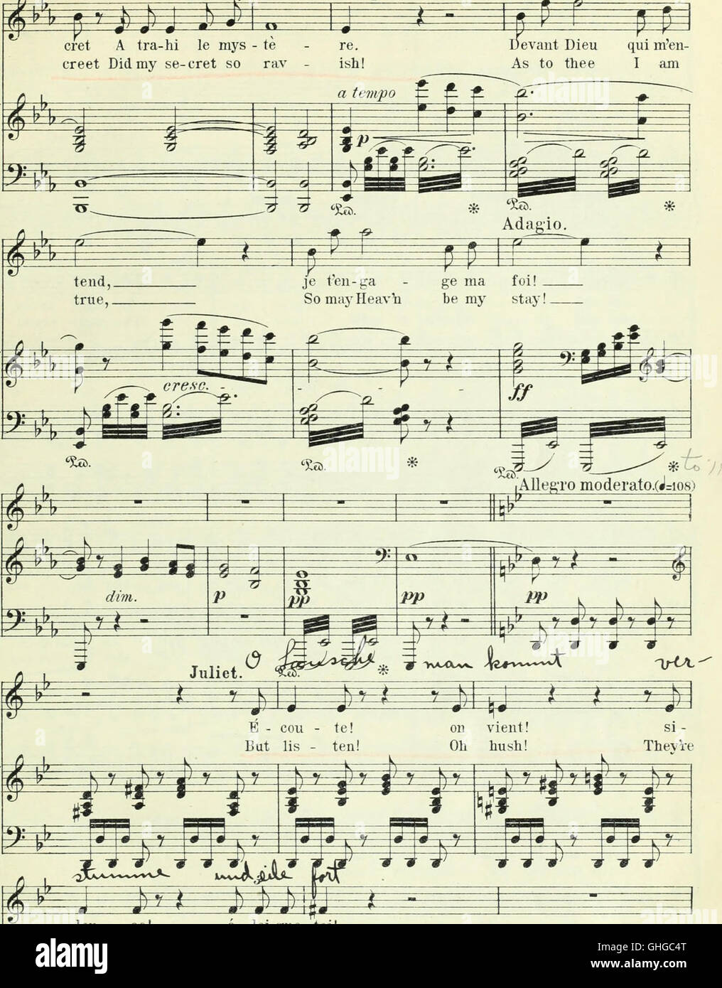 This 1897 opera adaptation of Shakespeare's 'Romeo and Juliet' features ...