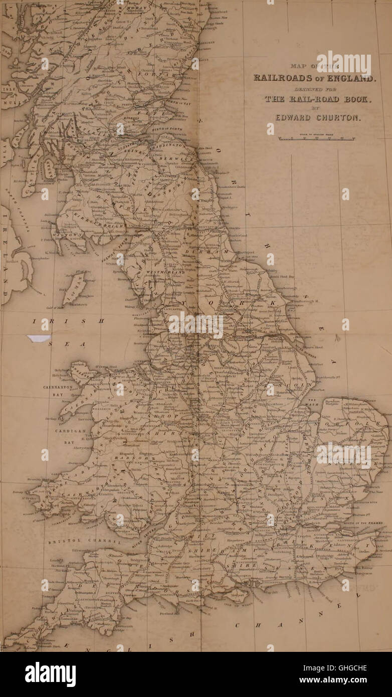 The railroad book of England- historical, topographical and picturesque ...