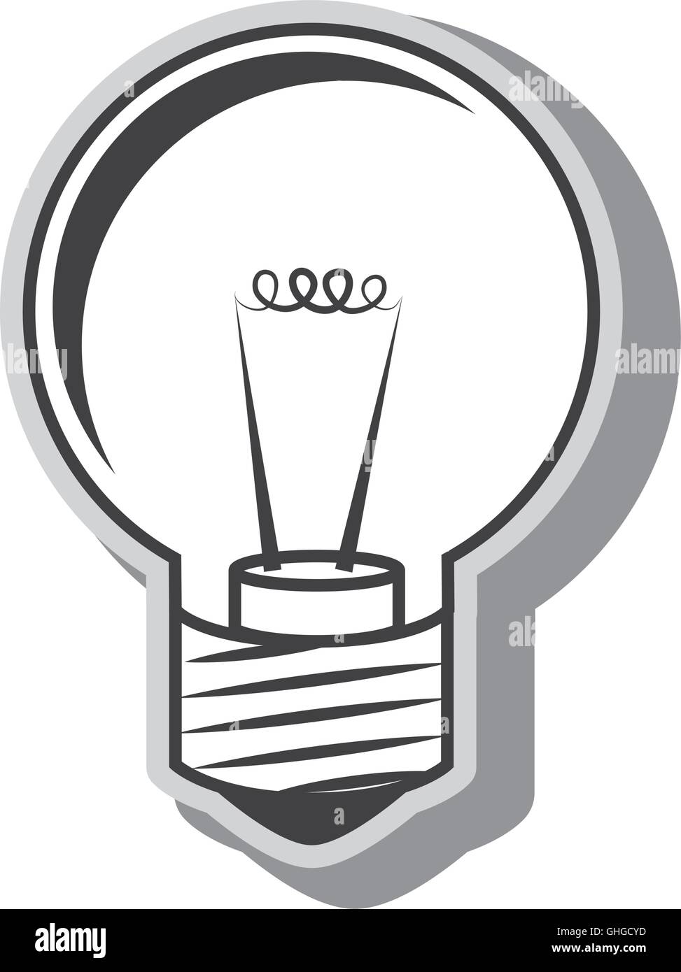 bulb energy light icon vector illustration Stock Vector Image & Art - Alamy