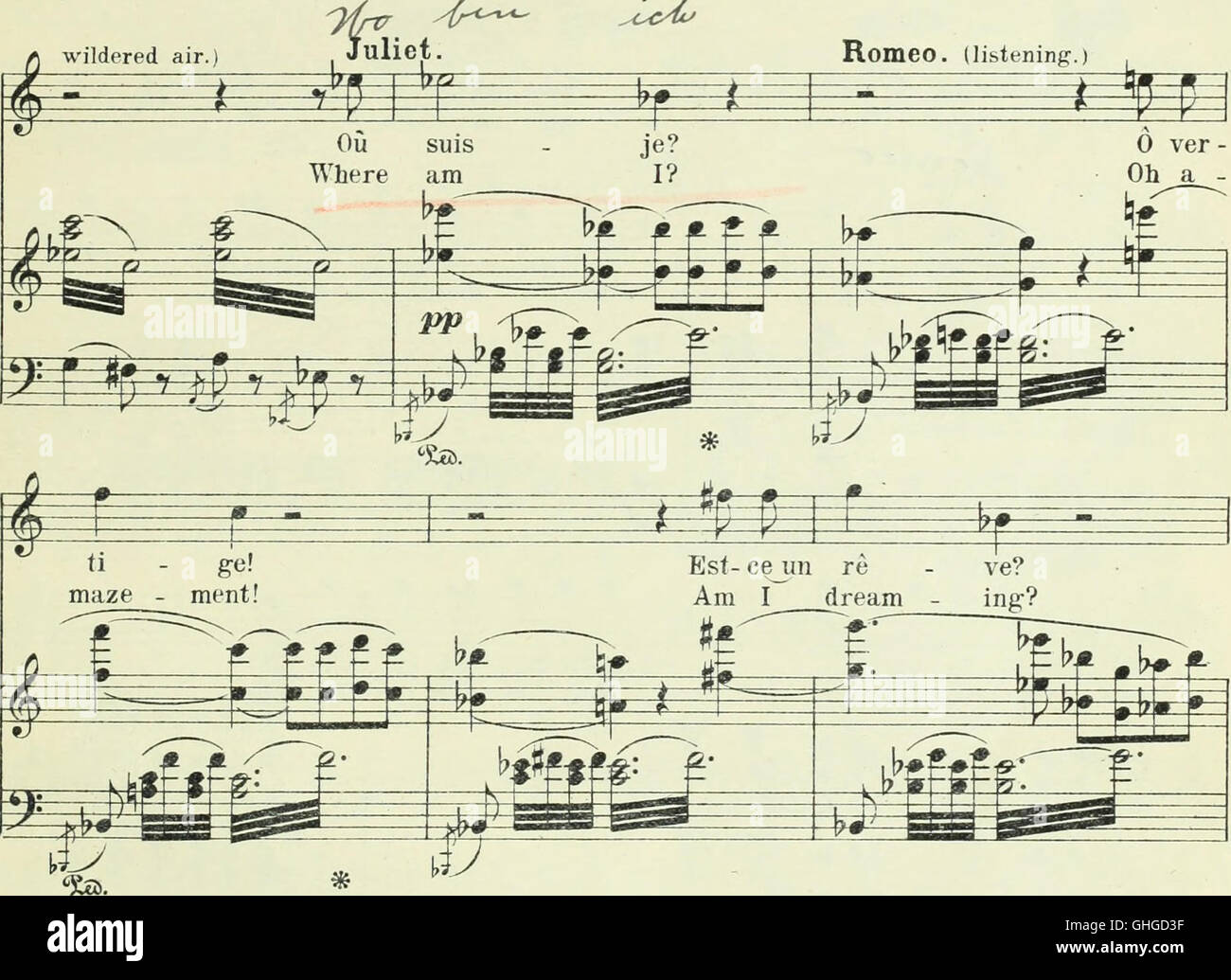 An opera adaptation of Shakespeare's tragic play 'Romeo and Juliet ...