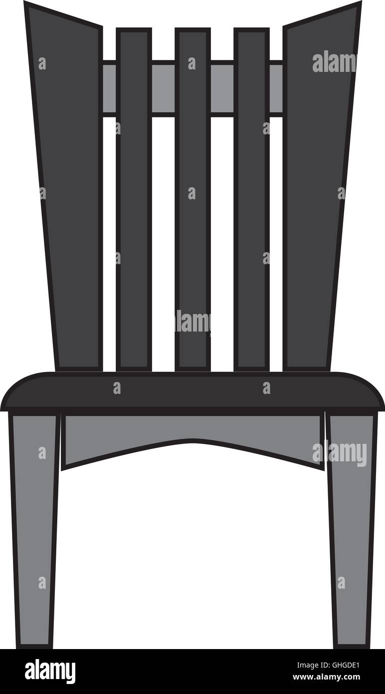 single outdoor chair icon Stock Vector Image & Art - Alamy