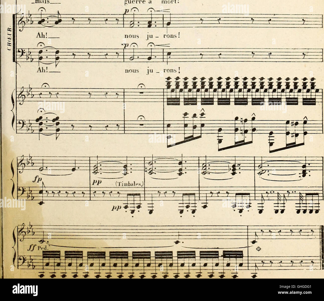 'Les Huguenots' (1800) is a five-act French opera by Giacomo Meyerbeer ...