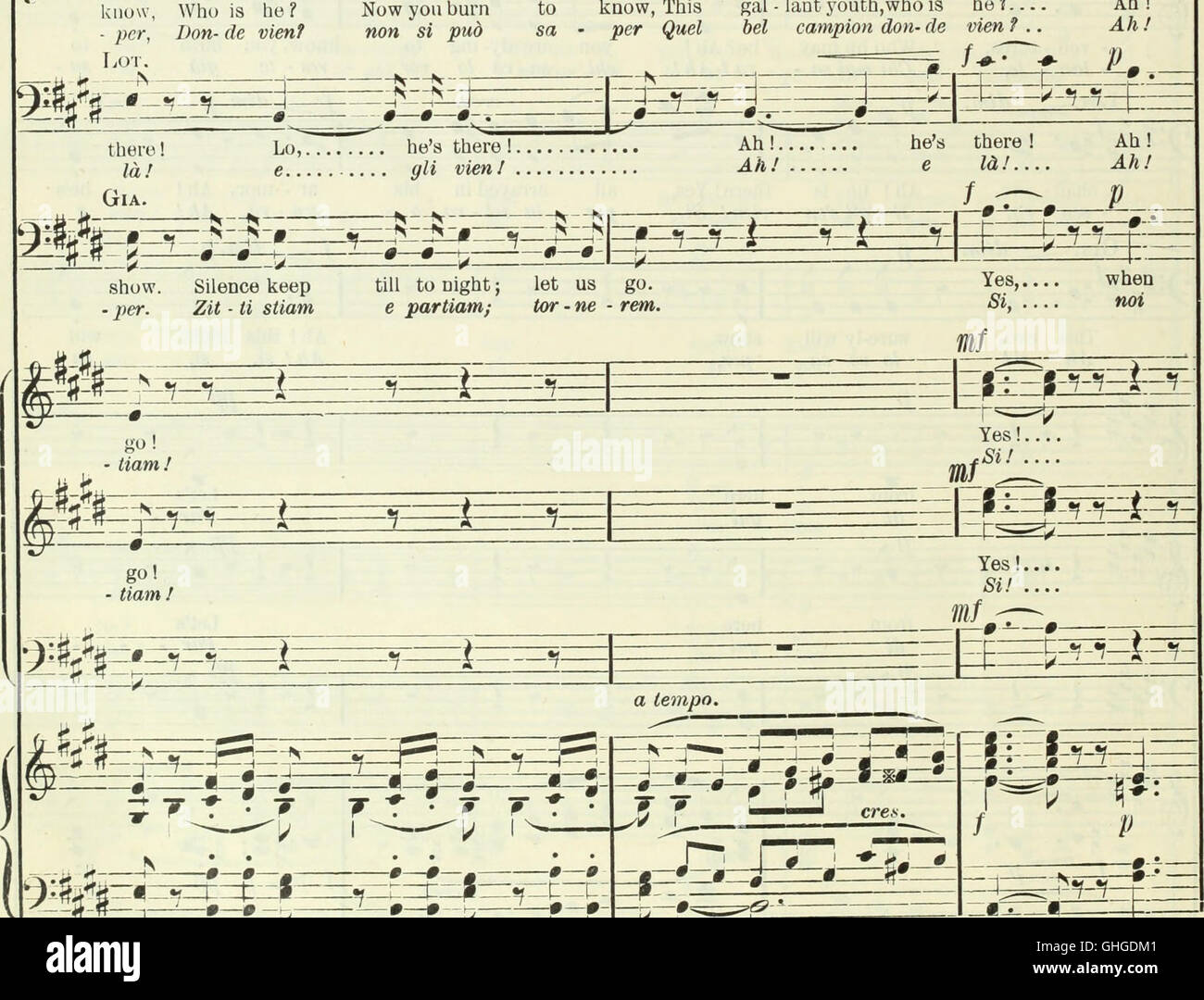 Ambroise thomas opera mignon hi-res stock photography and images - Alamy