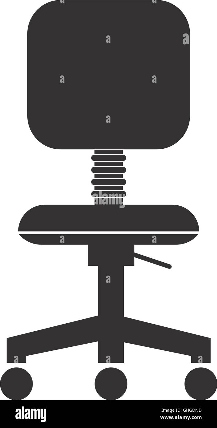 Empty brown leather chair Stock Vector Images - Alamy