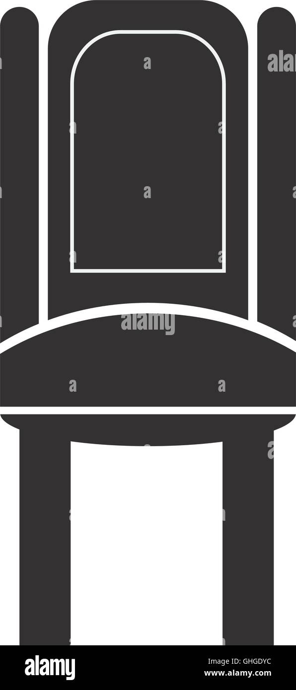 single chair icon Stock Vector Image & Art - Alamy