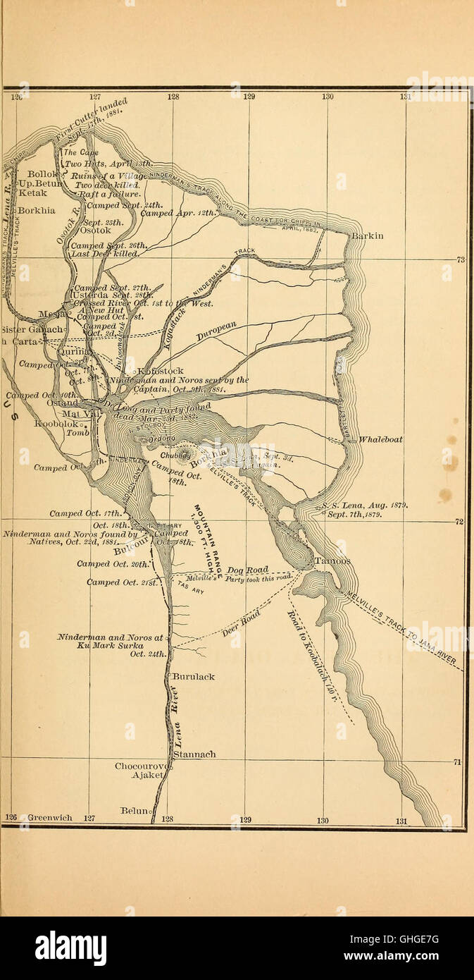 Map of lena hi-res stock photography and images - Alamy