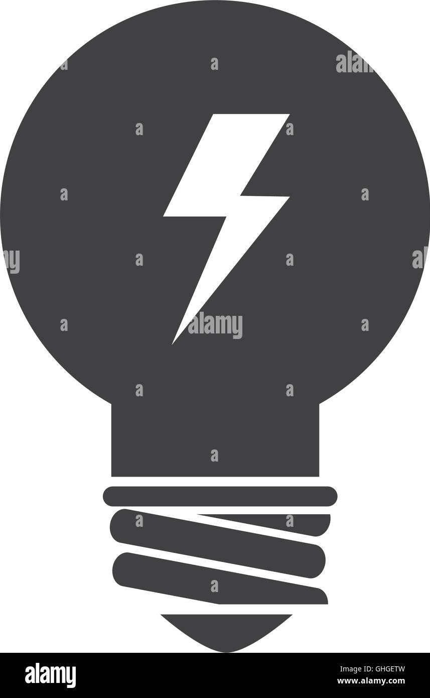 bulb energy light icon vector illustration Stock Vector Image & Art - Alamy