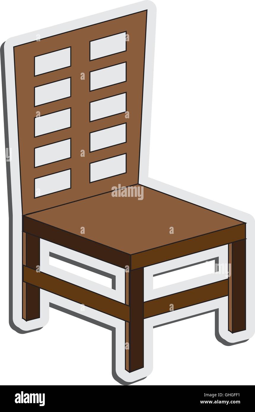 single chair icon Stock Vector Image & Art - Alamy