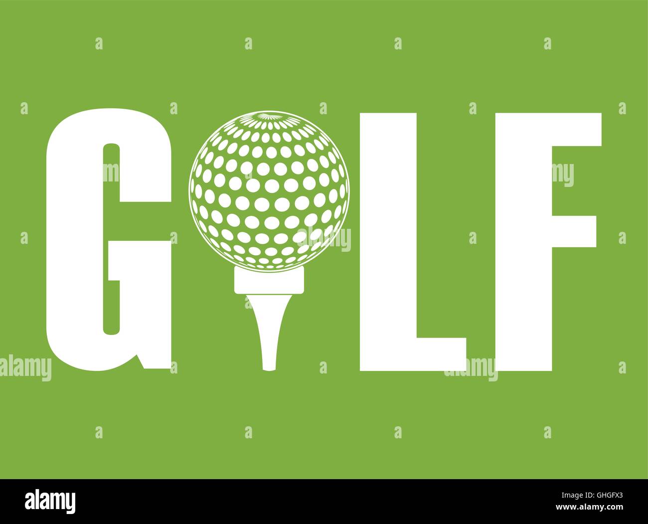 Golf sport design Stock Vector Image & Art - Alamy