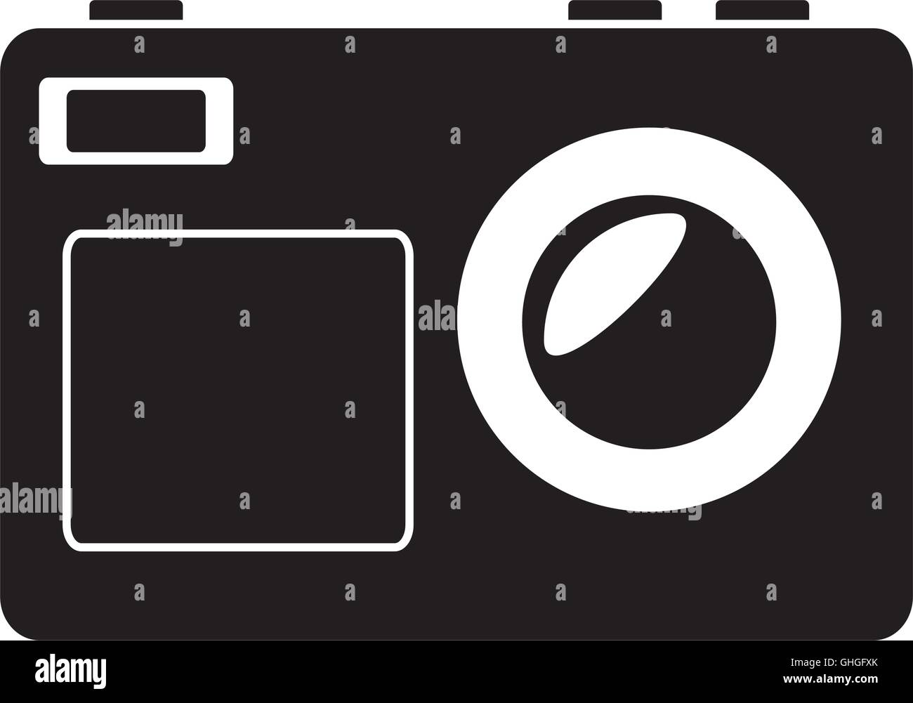 Vintage photographic camera icon vector illustration Stock Vector Image ...