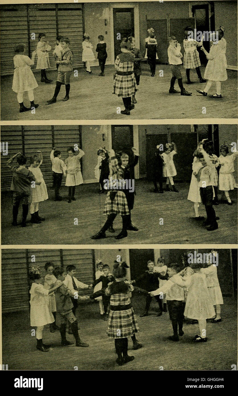 This 1920 publication explores social games and group dances, detailing ...
