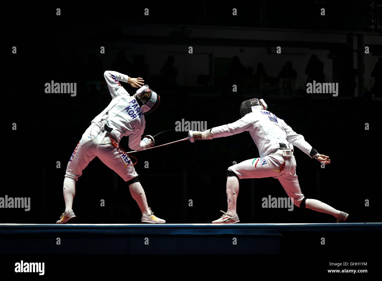 Rio De Janeiro, Brazil. 9th August, 2016. RIO 2016 OLYMPICS FENCING ...