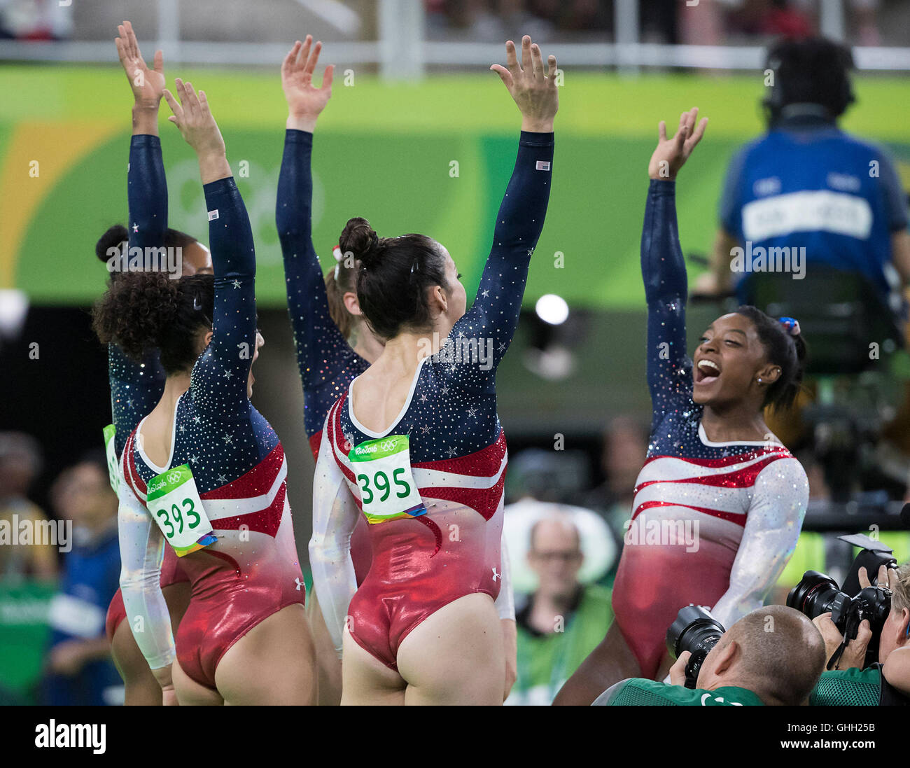 Rio de Janeiro, RJ, Brazil. 9th Aug, 2016. OLYMPICS GYMNASTICS : Simone ...