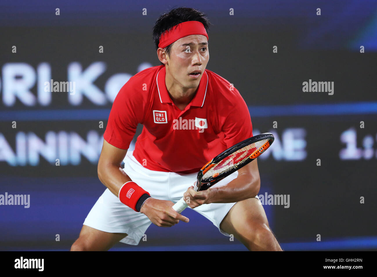 Rio de Janeiro, Brazil. 8th Aug, 2016. Kei Nishikori (JPN) Tennis : Men ...