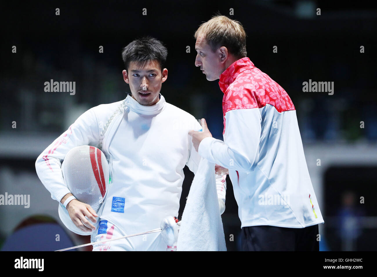 Rio de Janeiro, Brazil. 9th Aug, 2016. Kazuyasu Minobe (JPN) Fencing ...
