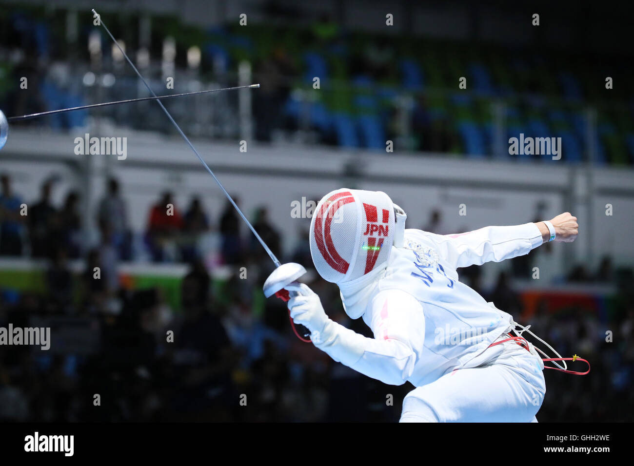 Rio de Janeiro, Brazil. 9th Aug, 2016. Kazuyasu Minobe (JPN) Fencing ...