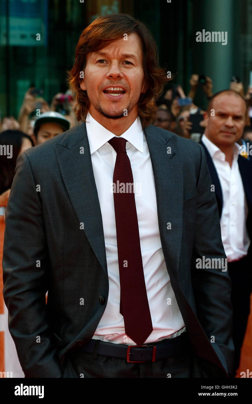 Actor Mark Wahlberg attends the premiere of Deepwater Horizon during ...