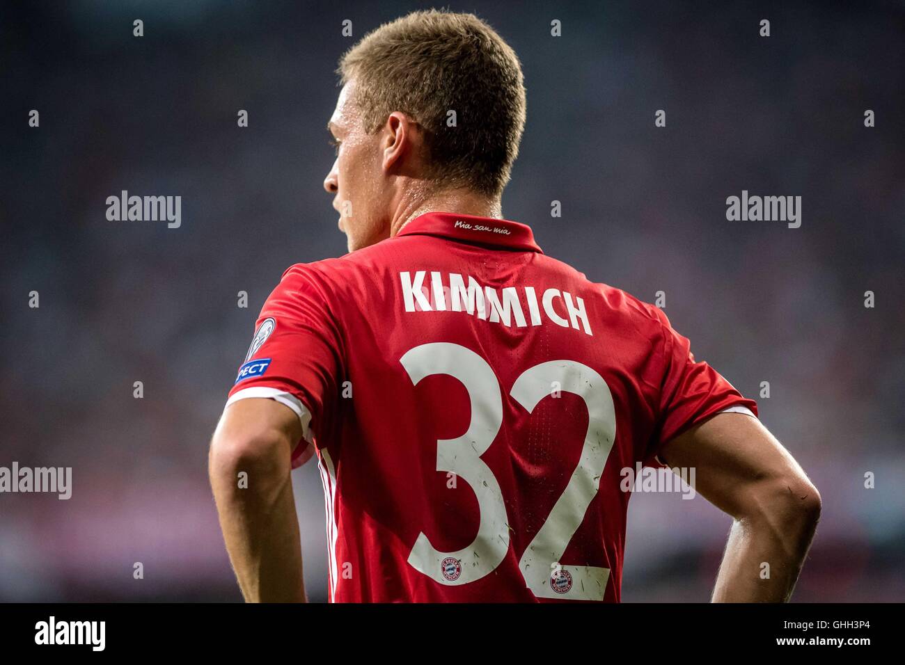 Munich, Germany. 13th Sep, 2016. Bayern's Joshua Kimmich during the ...