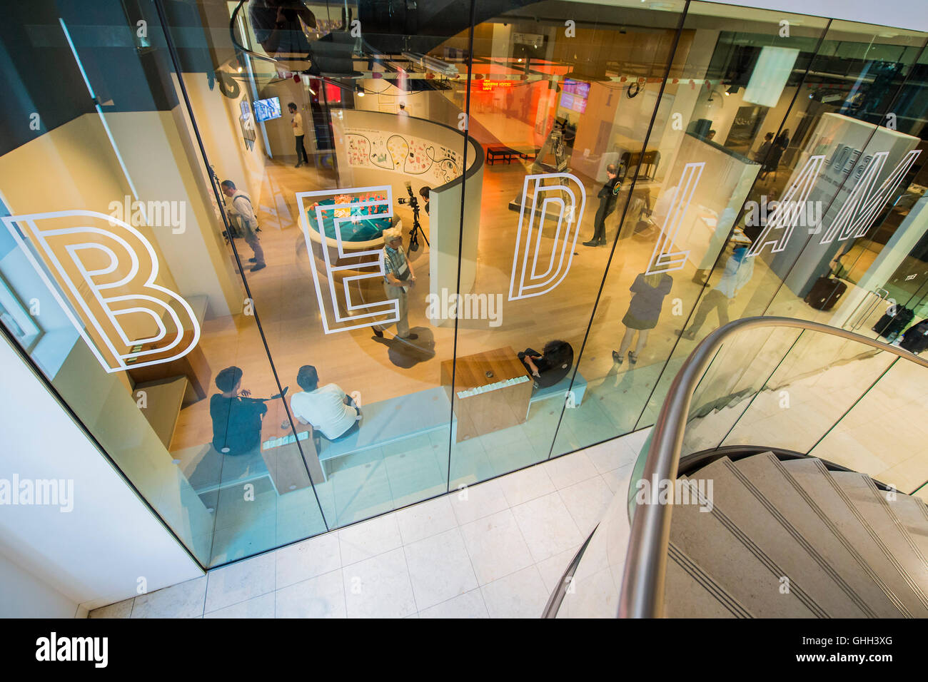 London, UK. 14th Sep, 2016. The entrance - Bedlam: the asylum and ...