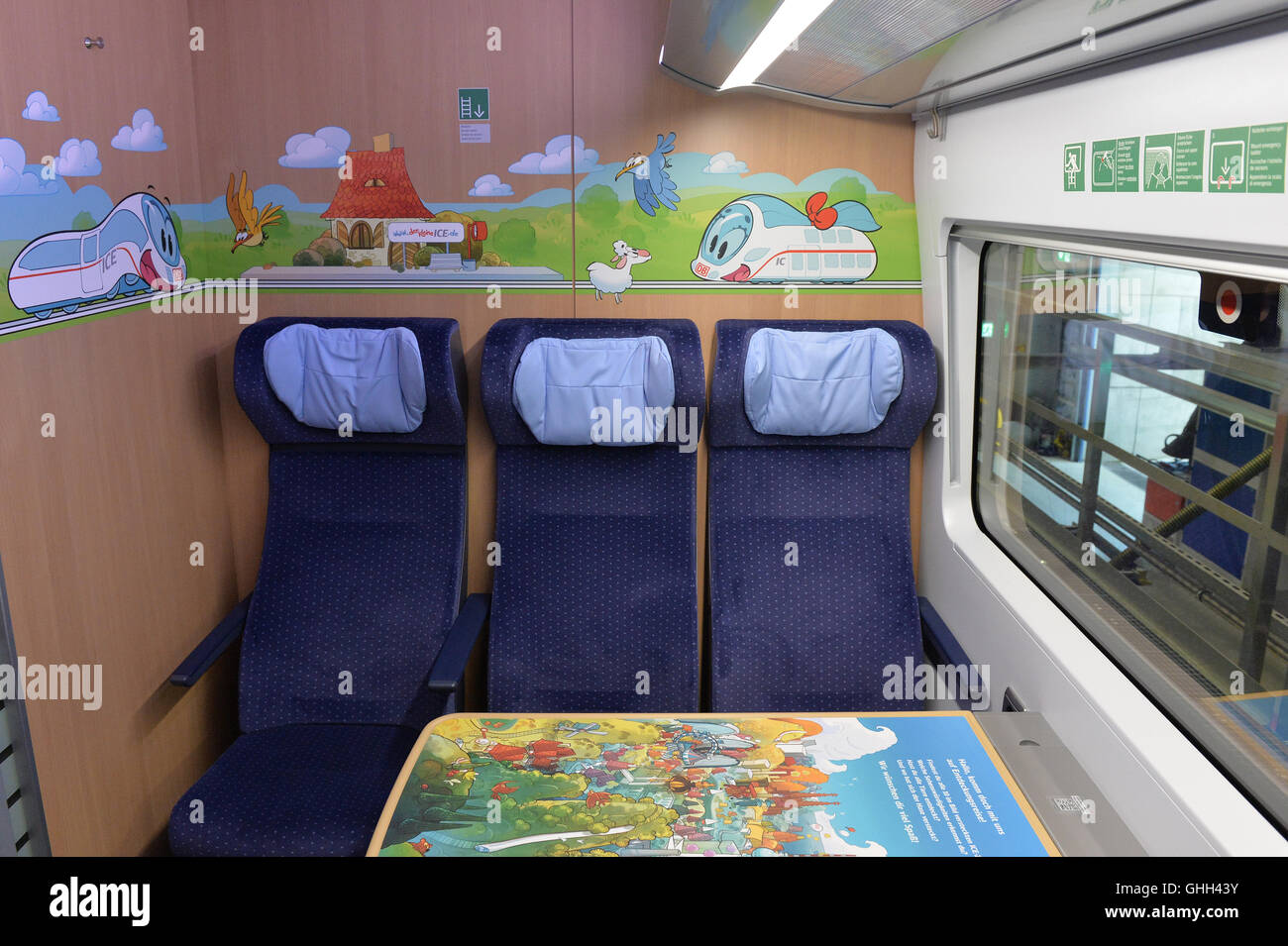 Berlin, Germany. 13th Sep, 2016. View of the new childrens compartment ...