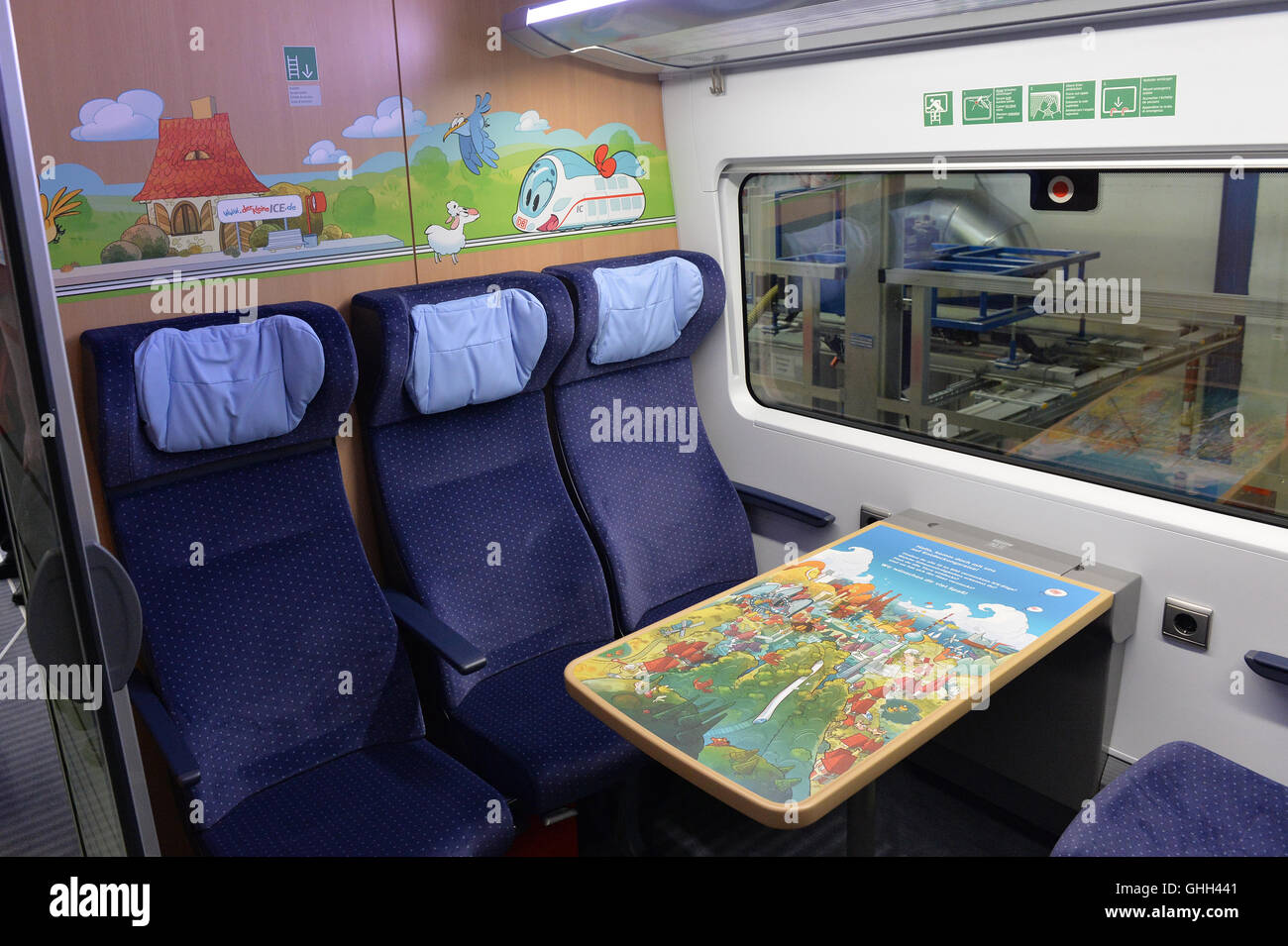 Berlin, Germany. 13th Sep, 2016. View of the new childrens compartment ...