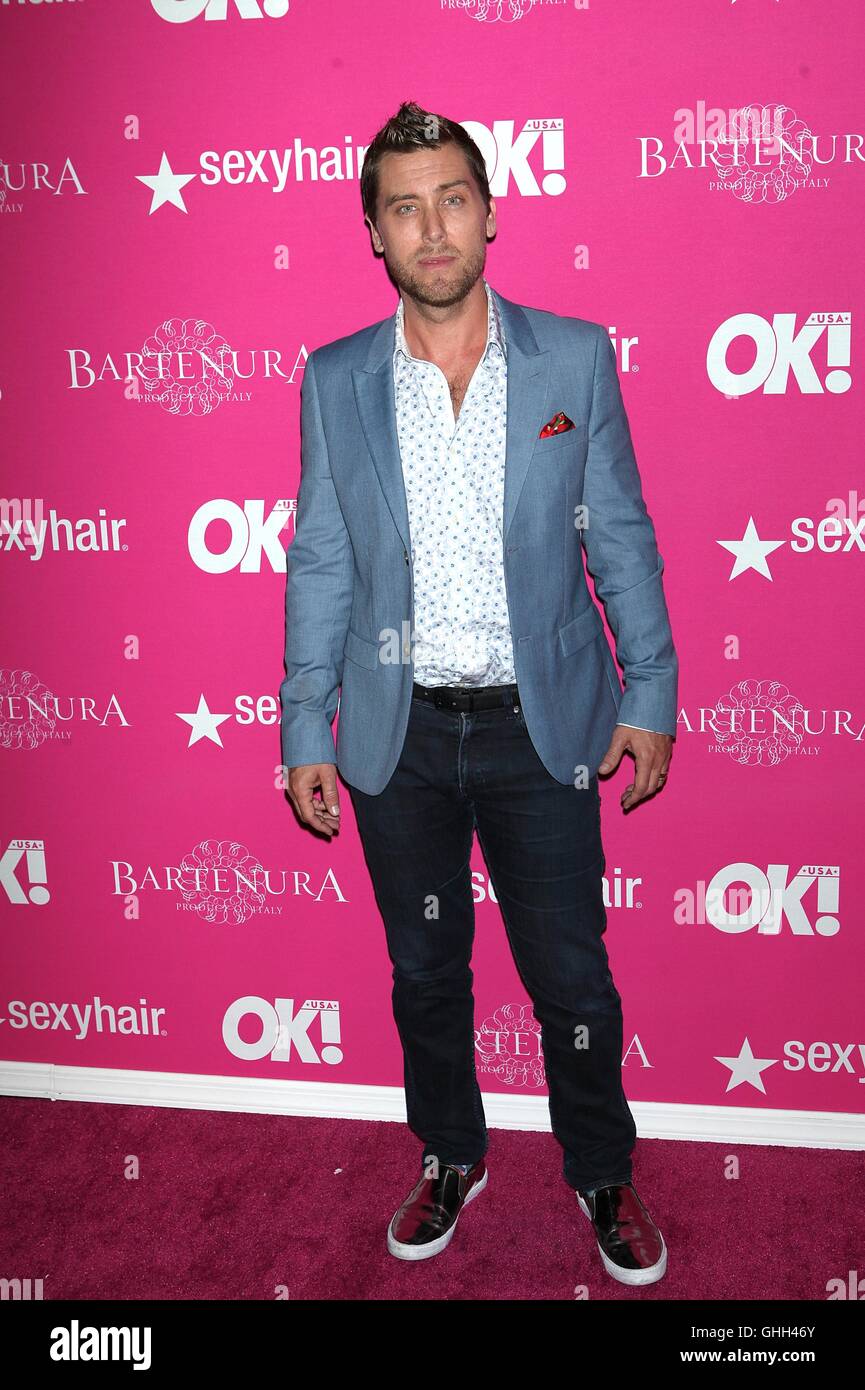 New York, NY, USA. 13th Sep, 2016. Lance Bass at OK! Magazine's Runway ...