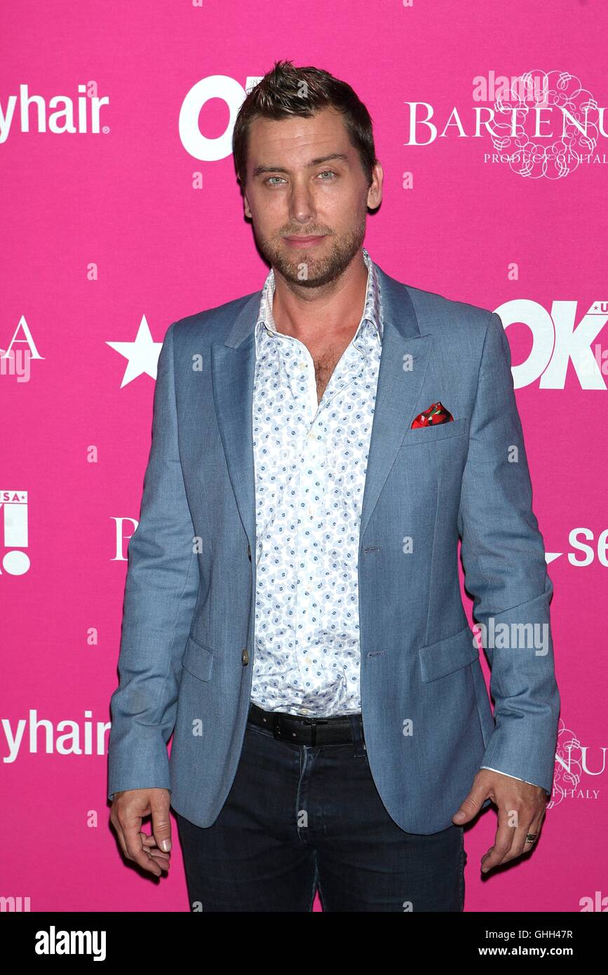 New York, NY, USA. 13th Sep, 2016. Lance Bass at OK! Magazine's Runway ...