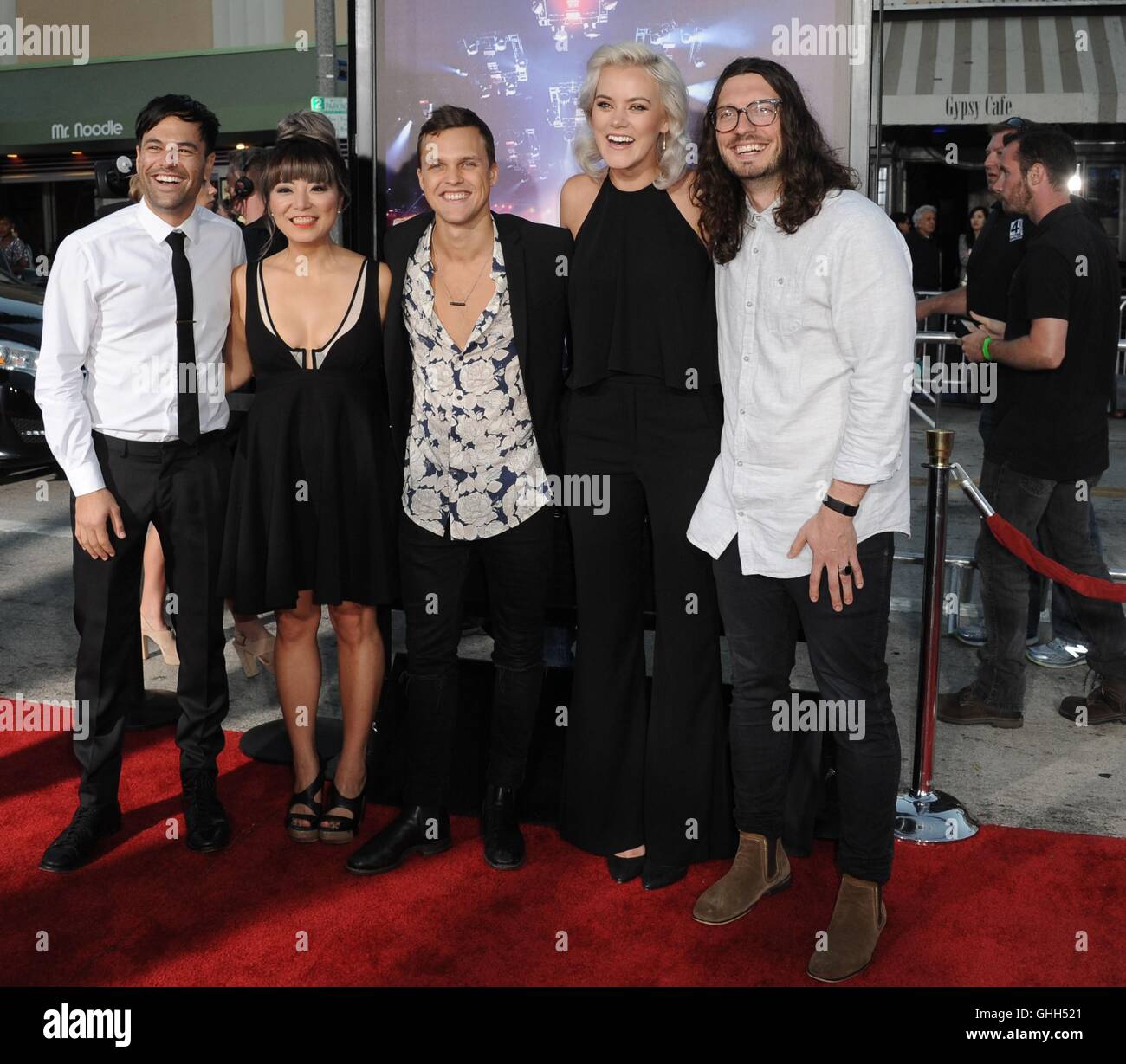 Los Angeles, CA, USA. 13th Sep, 2016. Simon Kobler, Jihea Oh, Dylan ...